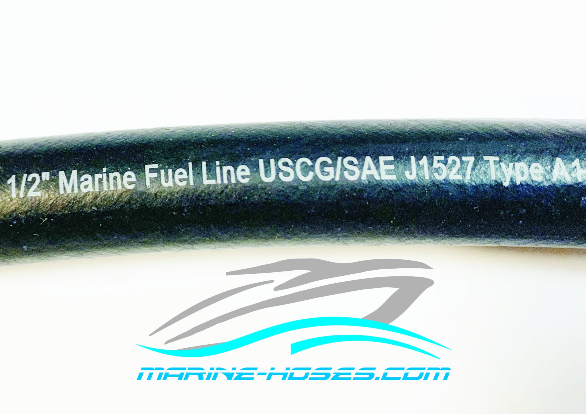 A1 Fuel Hose 1/2 inch inner diameter Marine Type A1 Fuel Line 1/2" ID ...